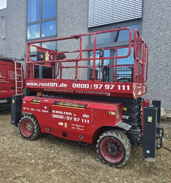 Magni DS1218 RT Diesel-Scherenbühne 12 m Arbeitshöhe #2456518 ...